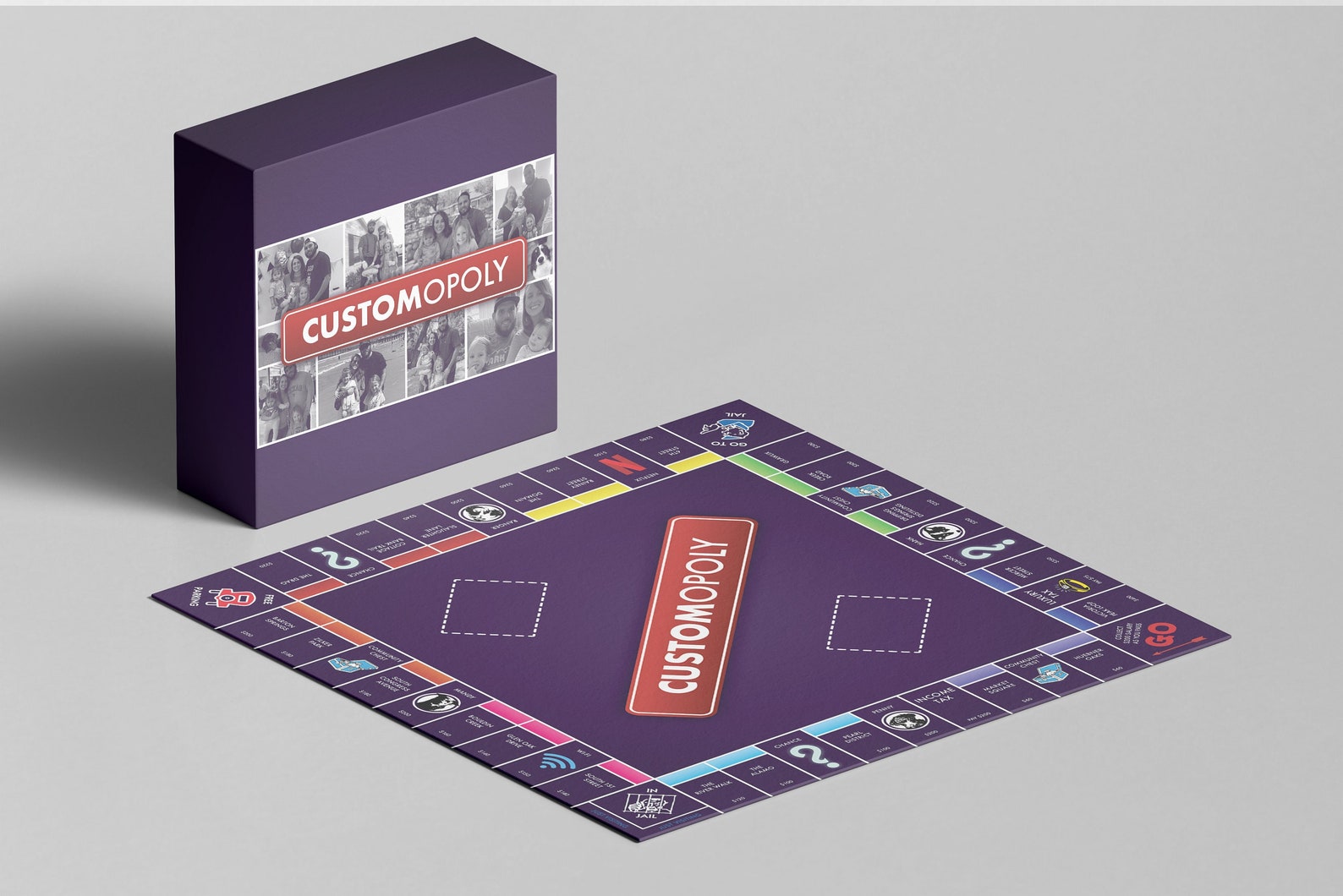Custom Monopoly Board Game - Etsy
