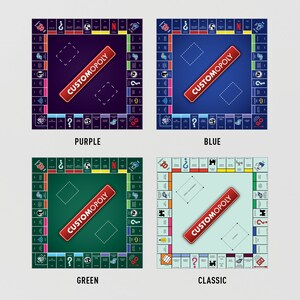 Custom Monopoly Board Game - Etsy