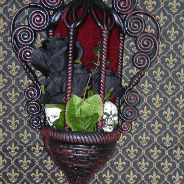 Skull Wall Sconce - Etsy