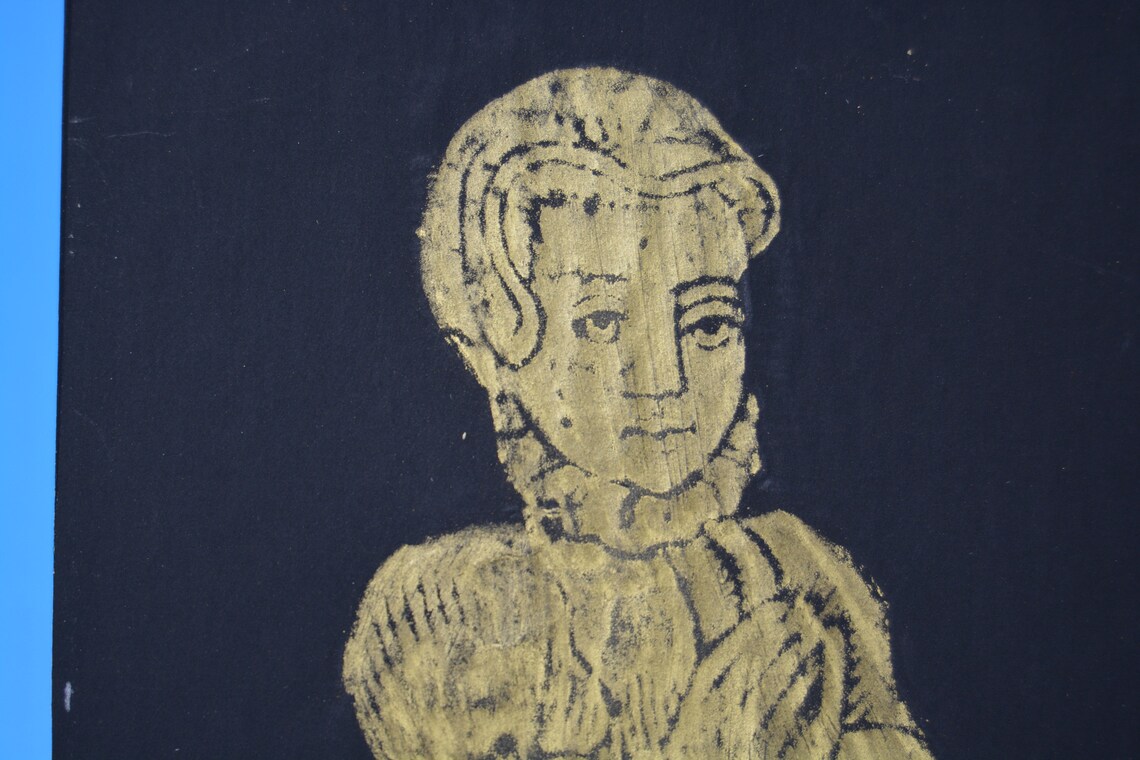 John & Joan Golding Grave Rubbing Historical Medieval Headstone - Etsy