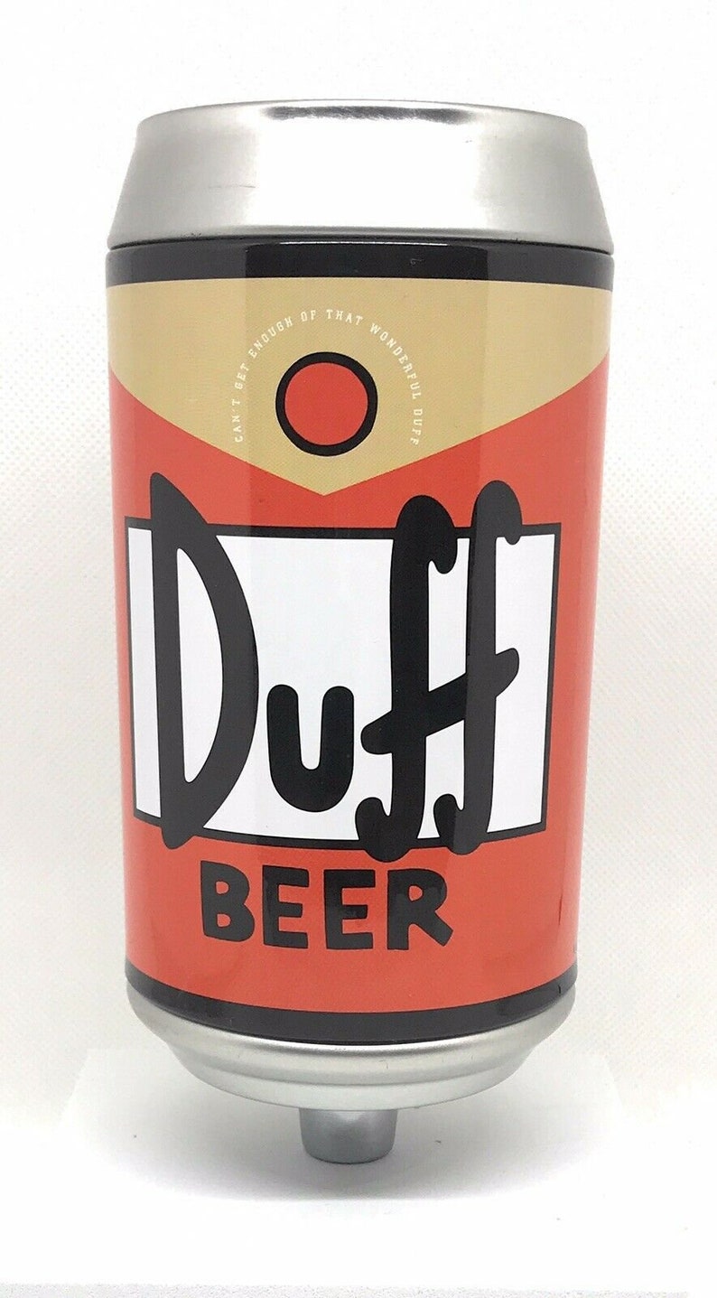 Duff Beer Can Simpsons Themed Beer tap Handle | Etsy