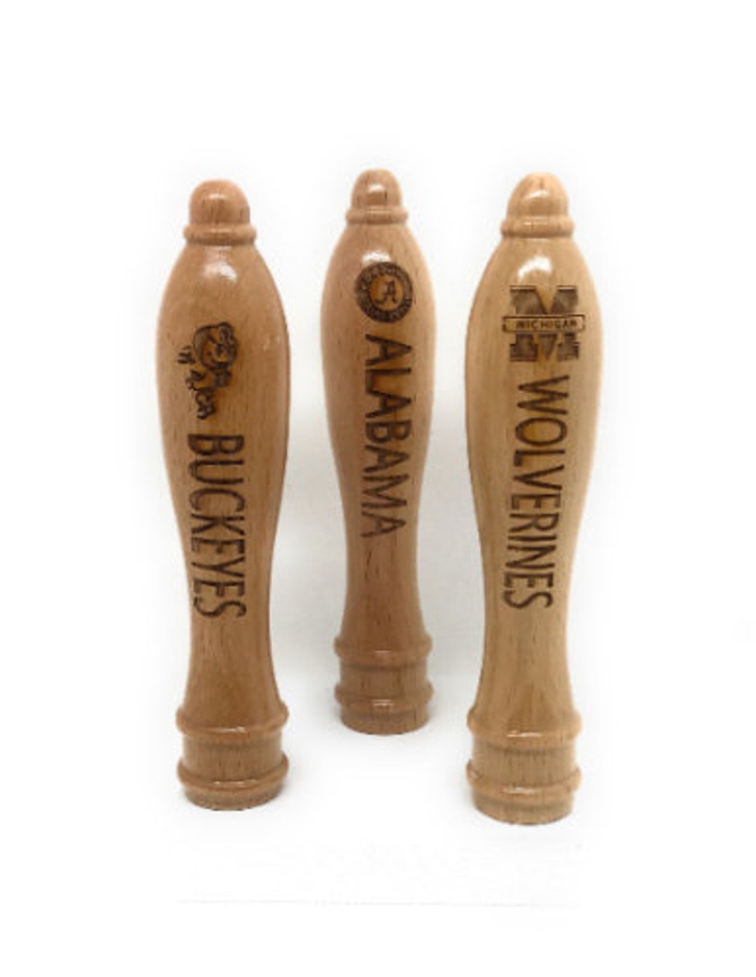 NCAA Custom Pub Style Beer Tap Handle Every Team Available Cal Clemson ...