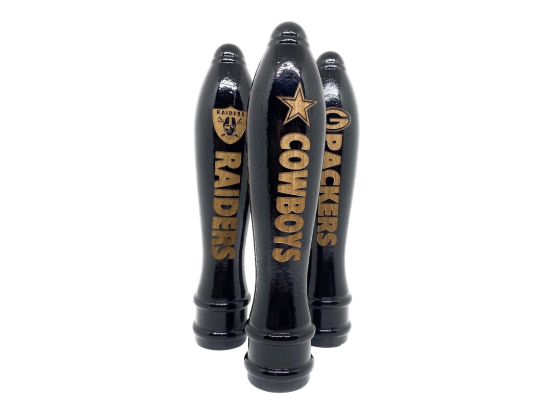 NFL Custom Beer Tap Handle Every Team Available Engraved Black 6” - Etsy
