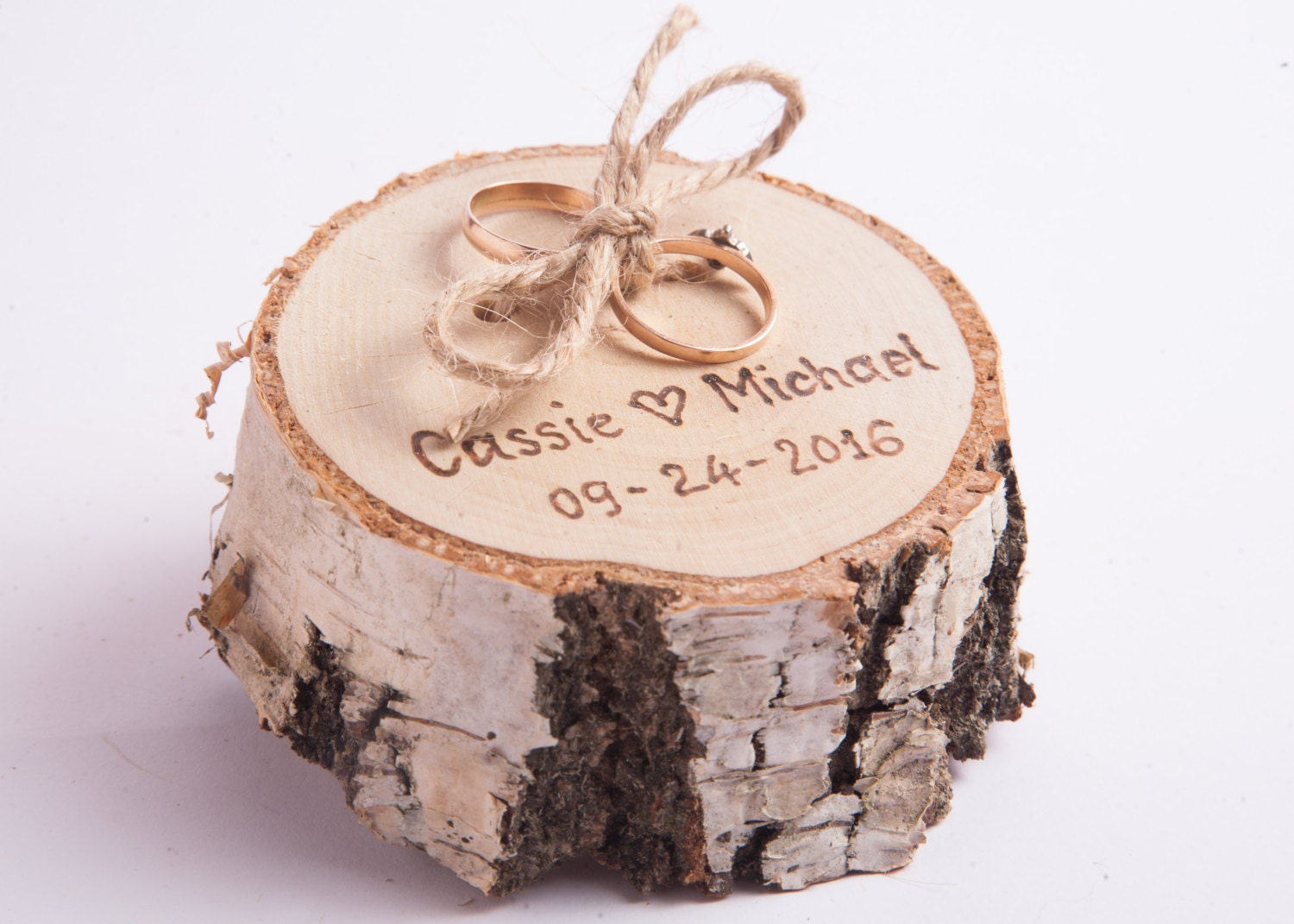 Rustic ring bearer pillow rustic ring holder rustic ring | Etsy