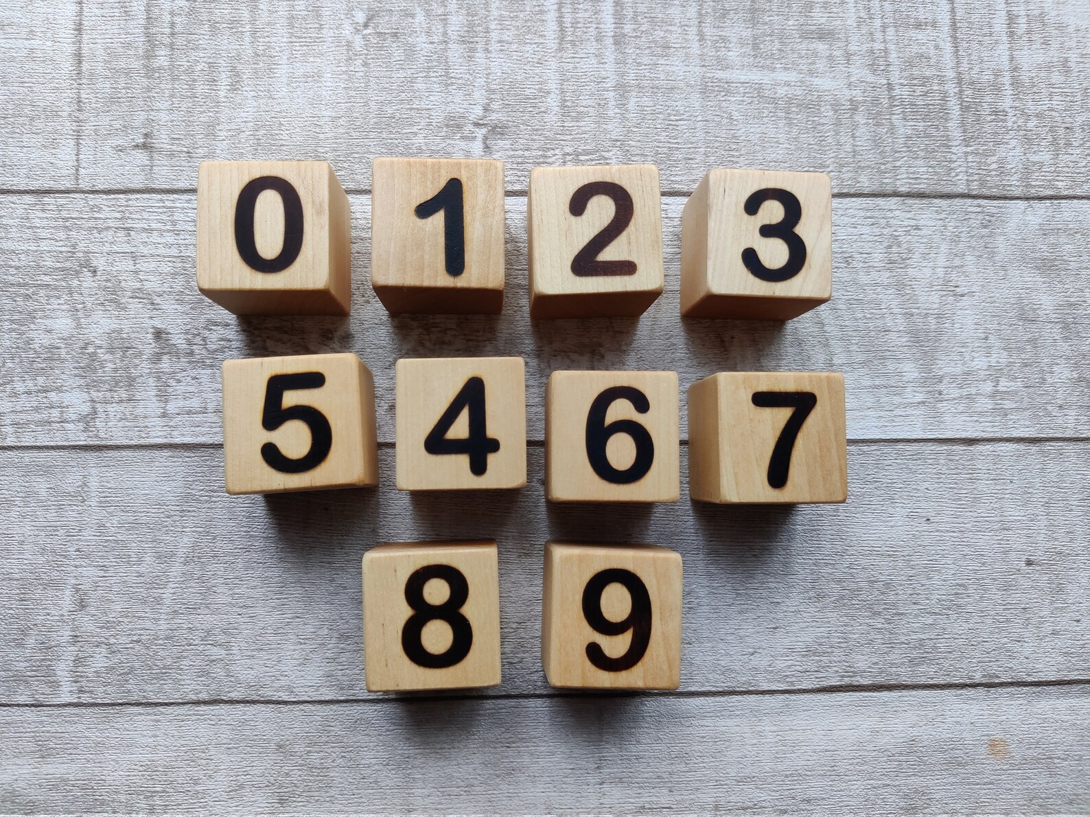 Swedish Alphabet Wooden Blocks, Blocks With Letter and Numbers, ABC ...