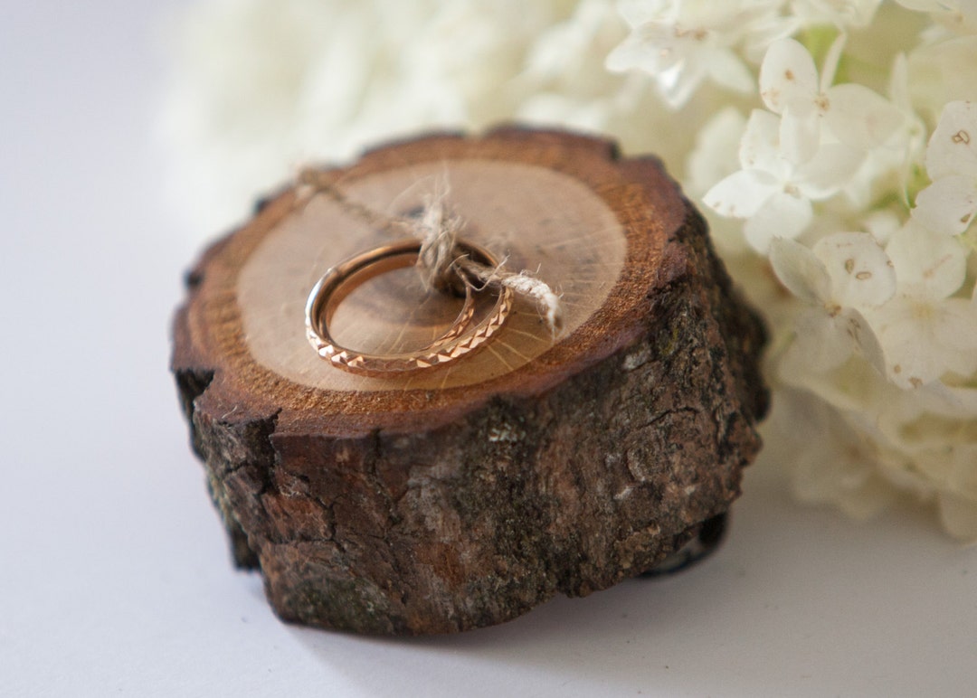 Rustic Ring Bearer Pillow, Rustic Ring Holder, Rustic Ring Box, Wedding ...