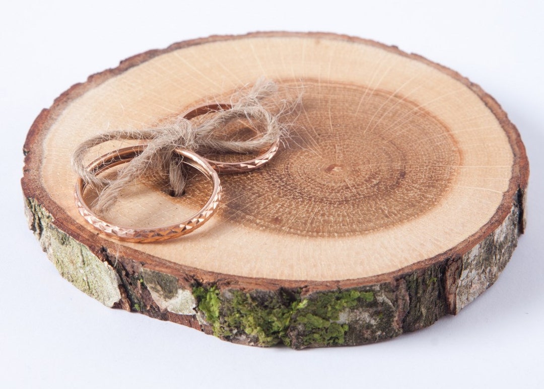Rustic Ring Bearer Pillow, Rustic Ring Holder, Rustic Ring Box, Wedding ...