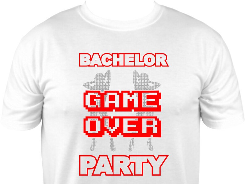 Bachelor Party Girls Game Over Funny Tshirt | Etsy