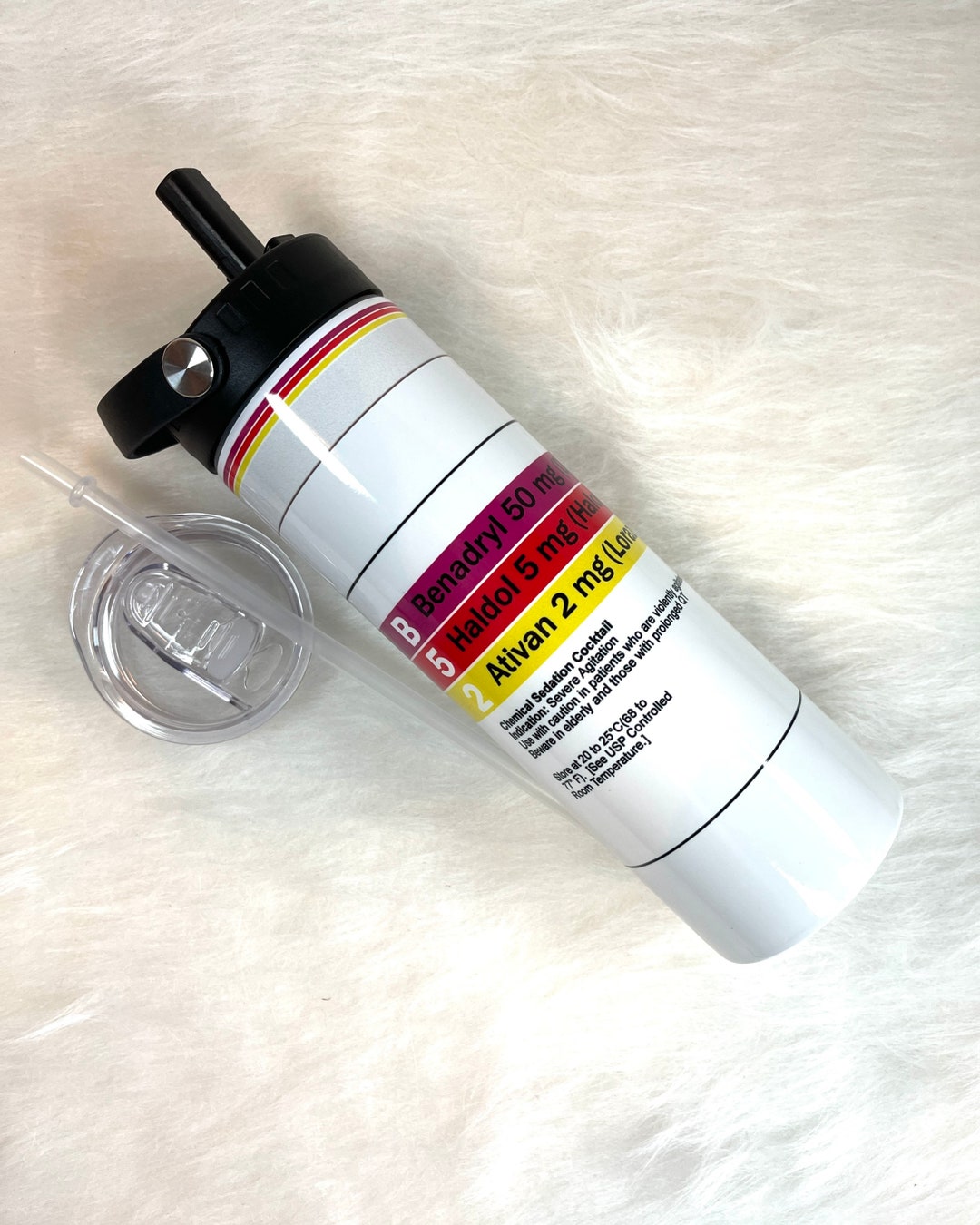 B-52 Bomber Sedation Cocktail Dual Lids/straws 20 Oz Skinny Tumbler. - Etsy