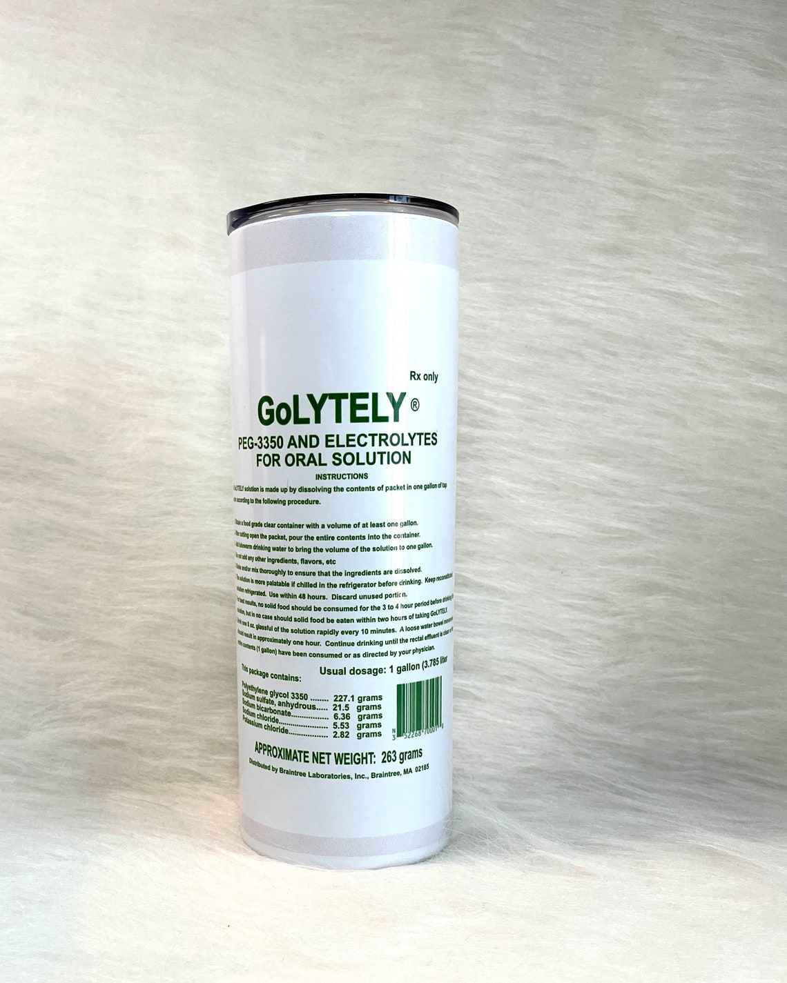 Golytely 20 Oz Skinny Tumbler. - Etsy