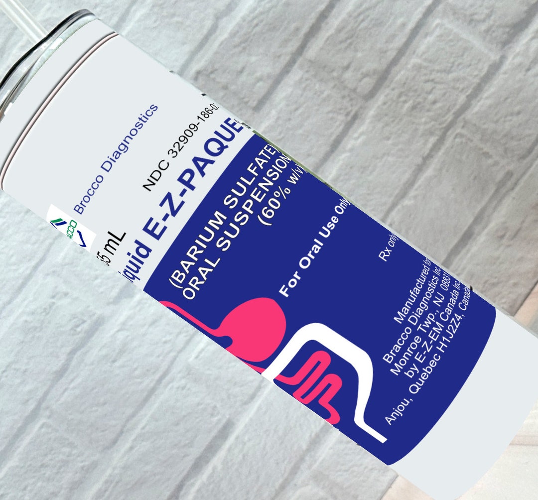 E-Z Paque Medication 30 Oz Skinny Tumbler. - Etsy