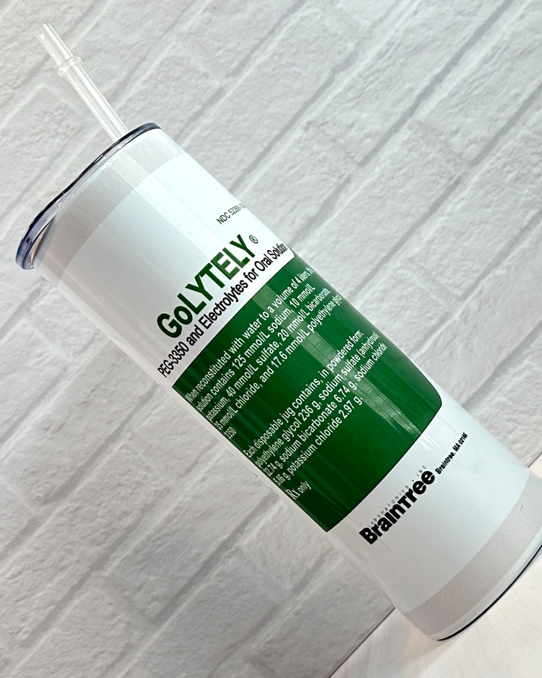 Golytely 20 Oz Skinny Tumbler. - Etsy