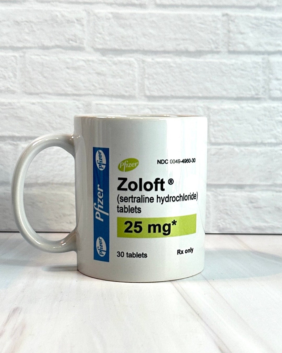 Zoloft 11 Oz Mug, - Etsy