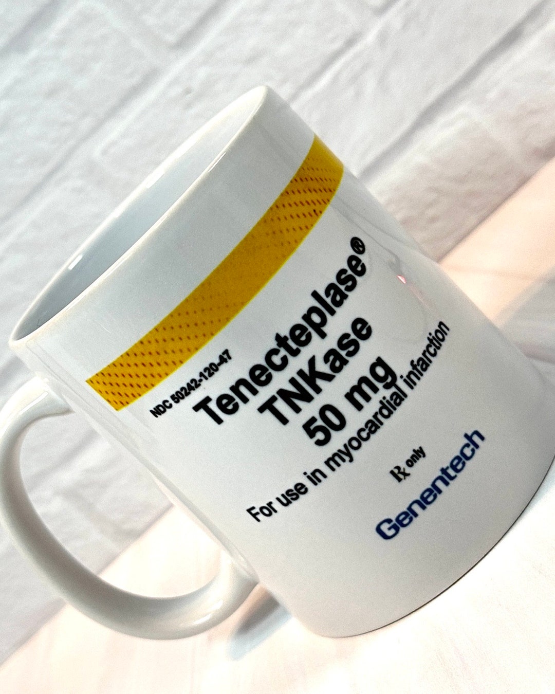 Tenecteplase Tnkase 11 Oz Mug, - Etsy