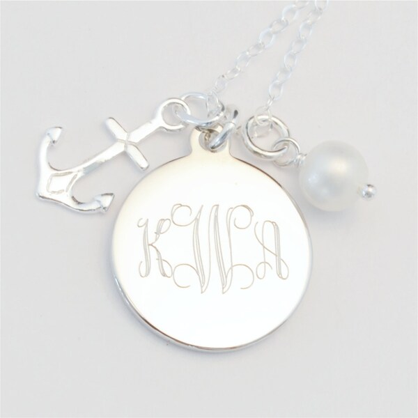 Engraved Anchor - Etsy