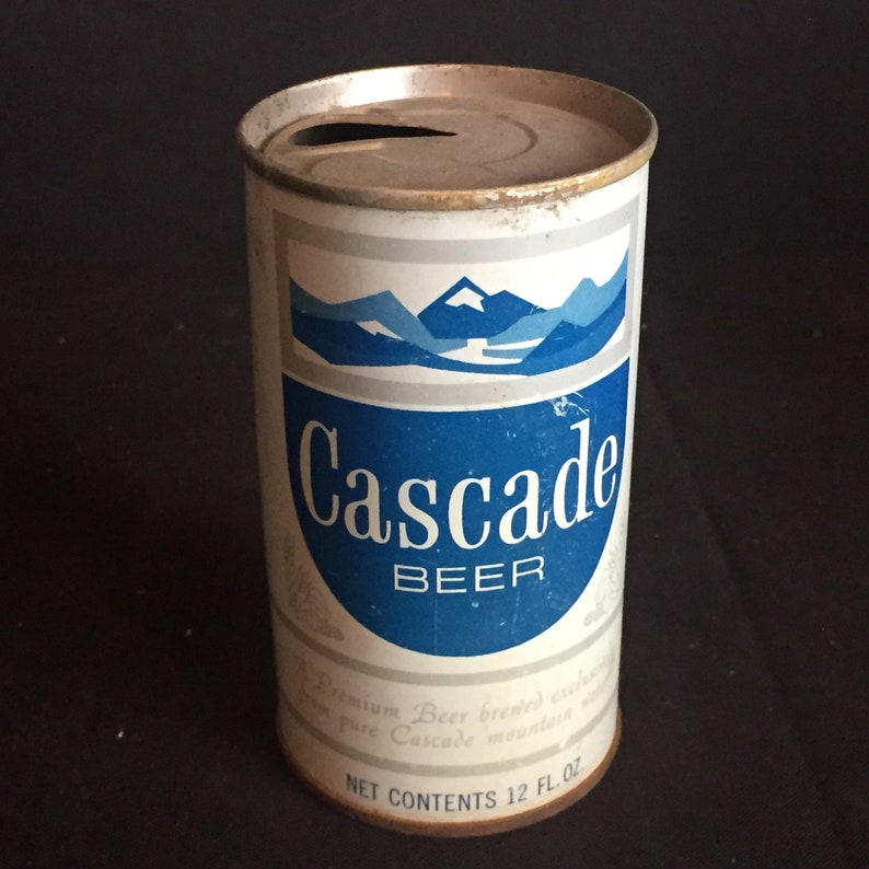 Vintage Advertising Cascade Pull Tab Beer Can Portland, Oregon C. 1960s ...
