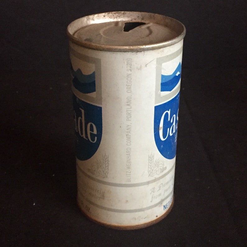 Vintage Advertising Cascade Pull Tab Beer Can Portland, Oregon C. 1960s ...