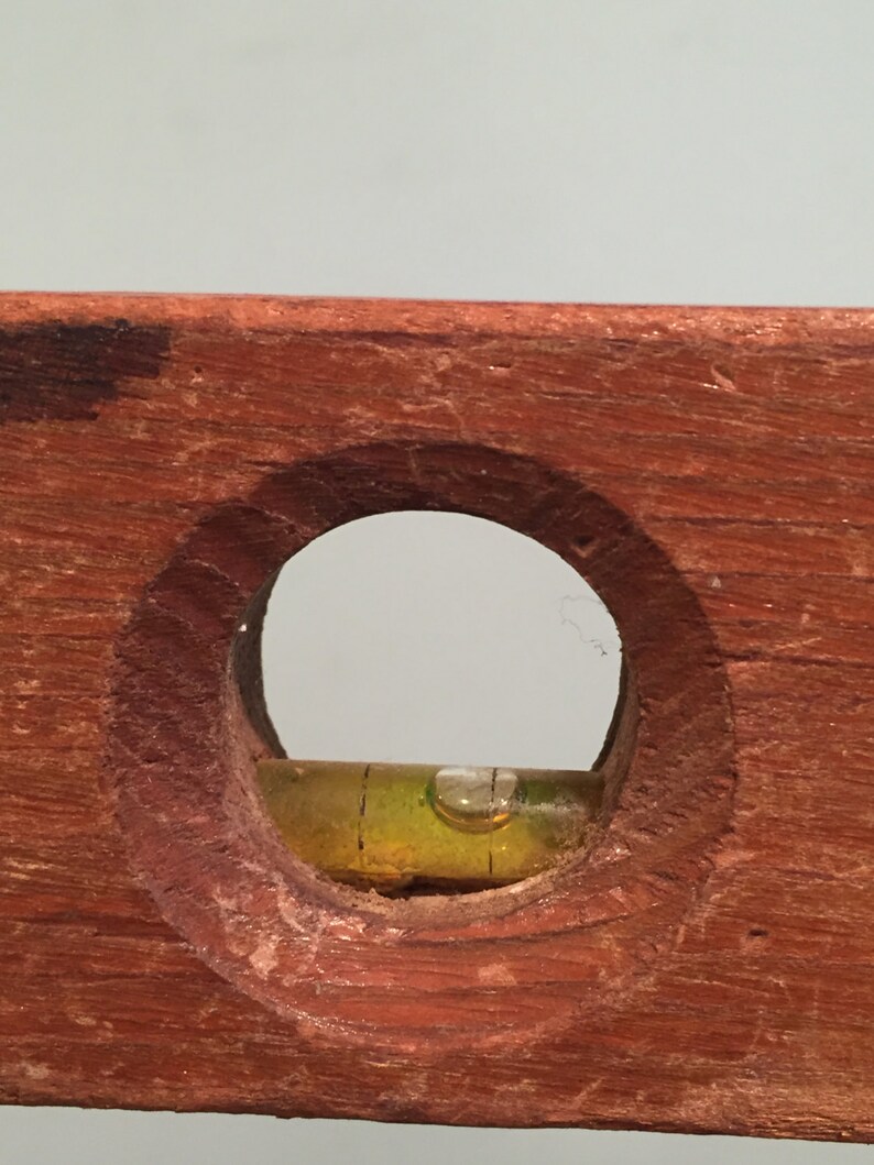 Antique Vintage Wooden Carpenter's Level - Etsy