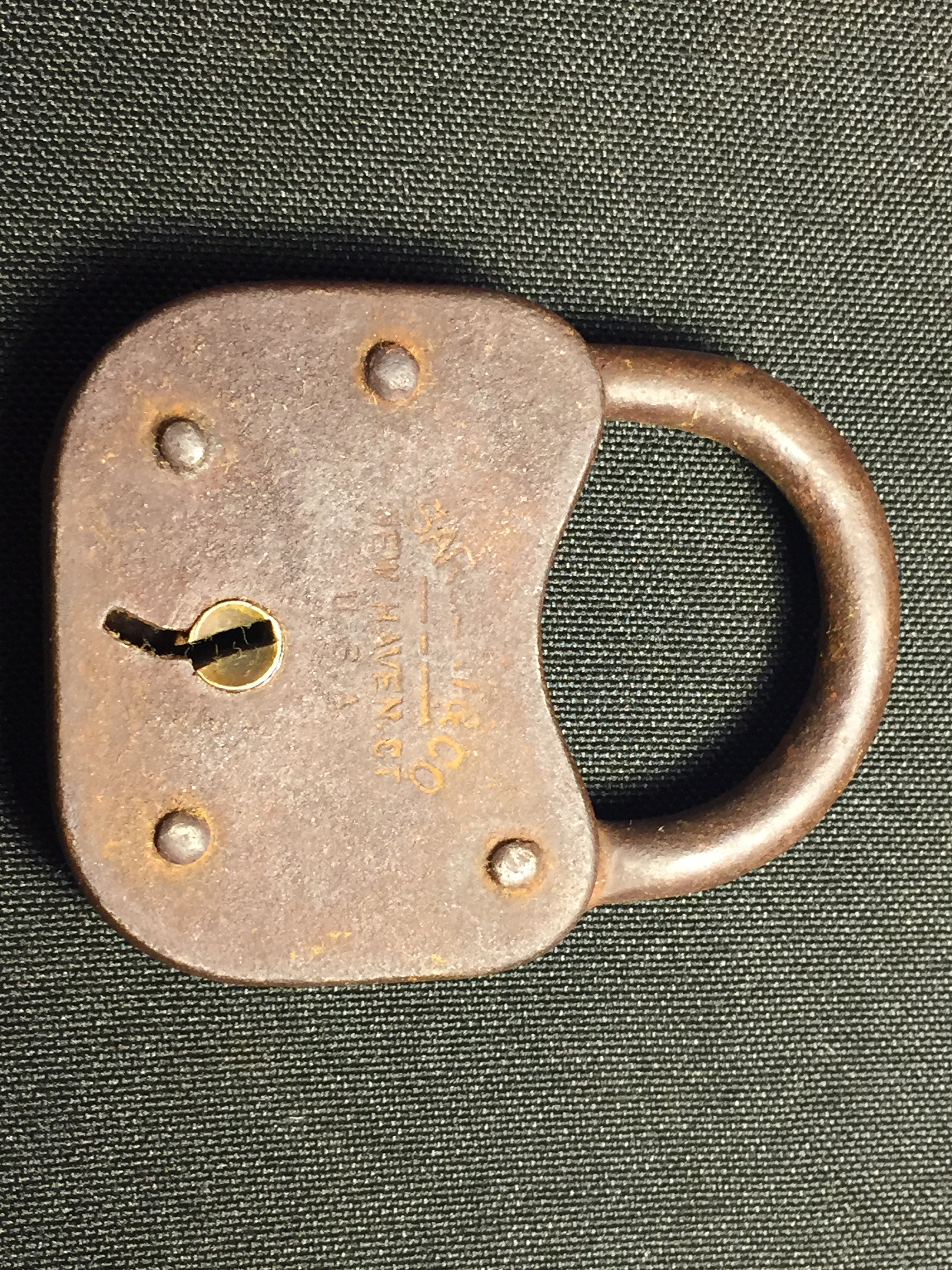Antique Vintage Sargent & Co. Padlock - Etsy