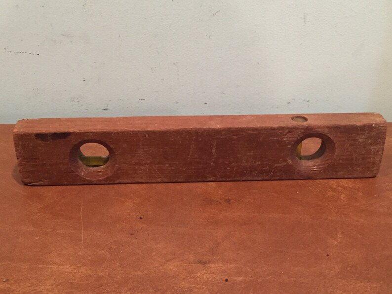 Antique Vintage Wooden Carpenter's Level - Etsy