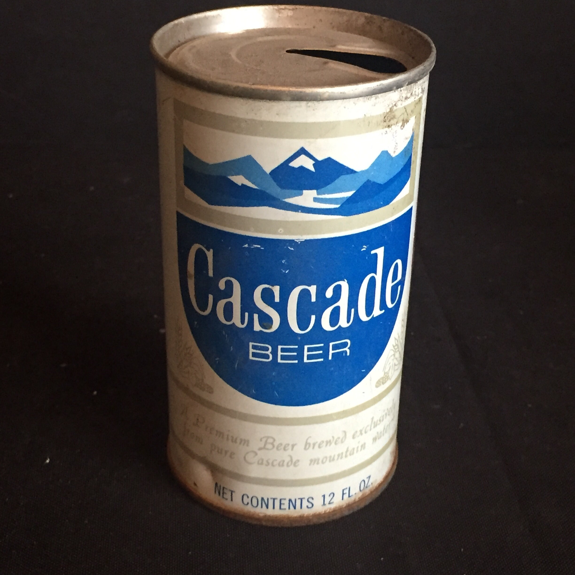Vintage Advertising Cascade Pull Tab Beer Can Portland, Oregon C. 1960s ...
