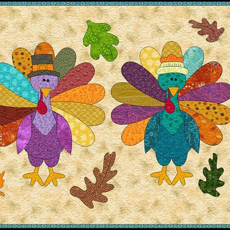 Turkey Quilt Pattern - Etsy