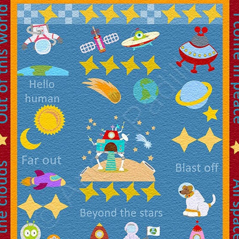 Space Quilt - Etsy