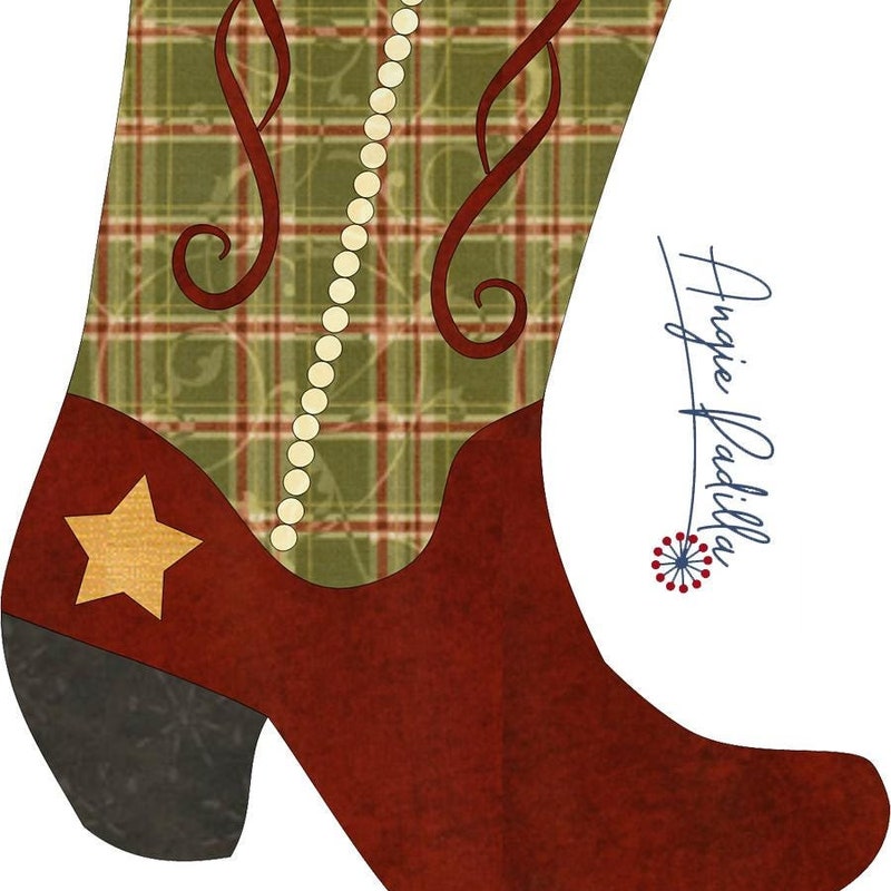 Cowboy Boot Stocking - Etsy
