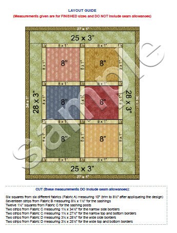 Sand Dollars Applique Quilt Pattern Digital PDF Pattern Seaside Theme ...
