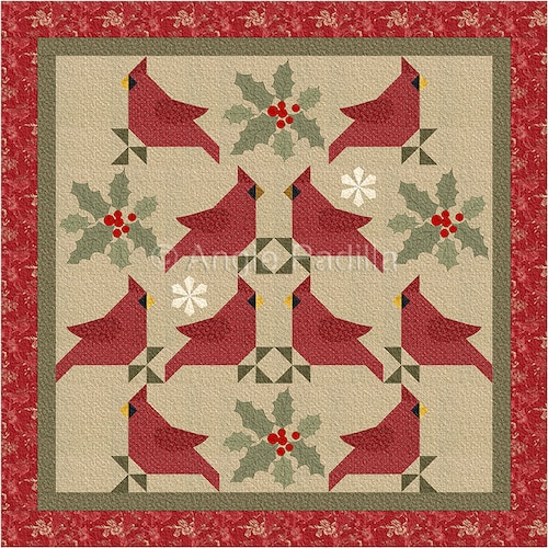 Christmas Stars Quilt Pattern PDF - Etsy