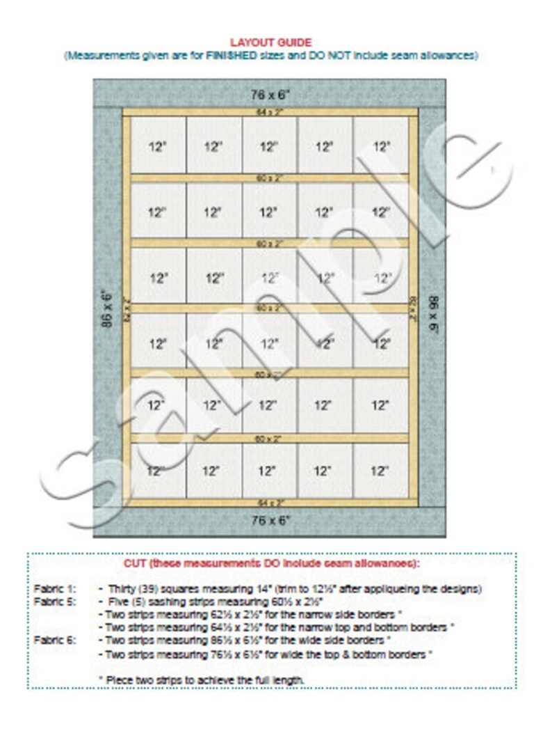 Floral Alphabet | Applique Quilt Pattern | Digital PDF Pattern | Floral Quilt | Modern Floral ...