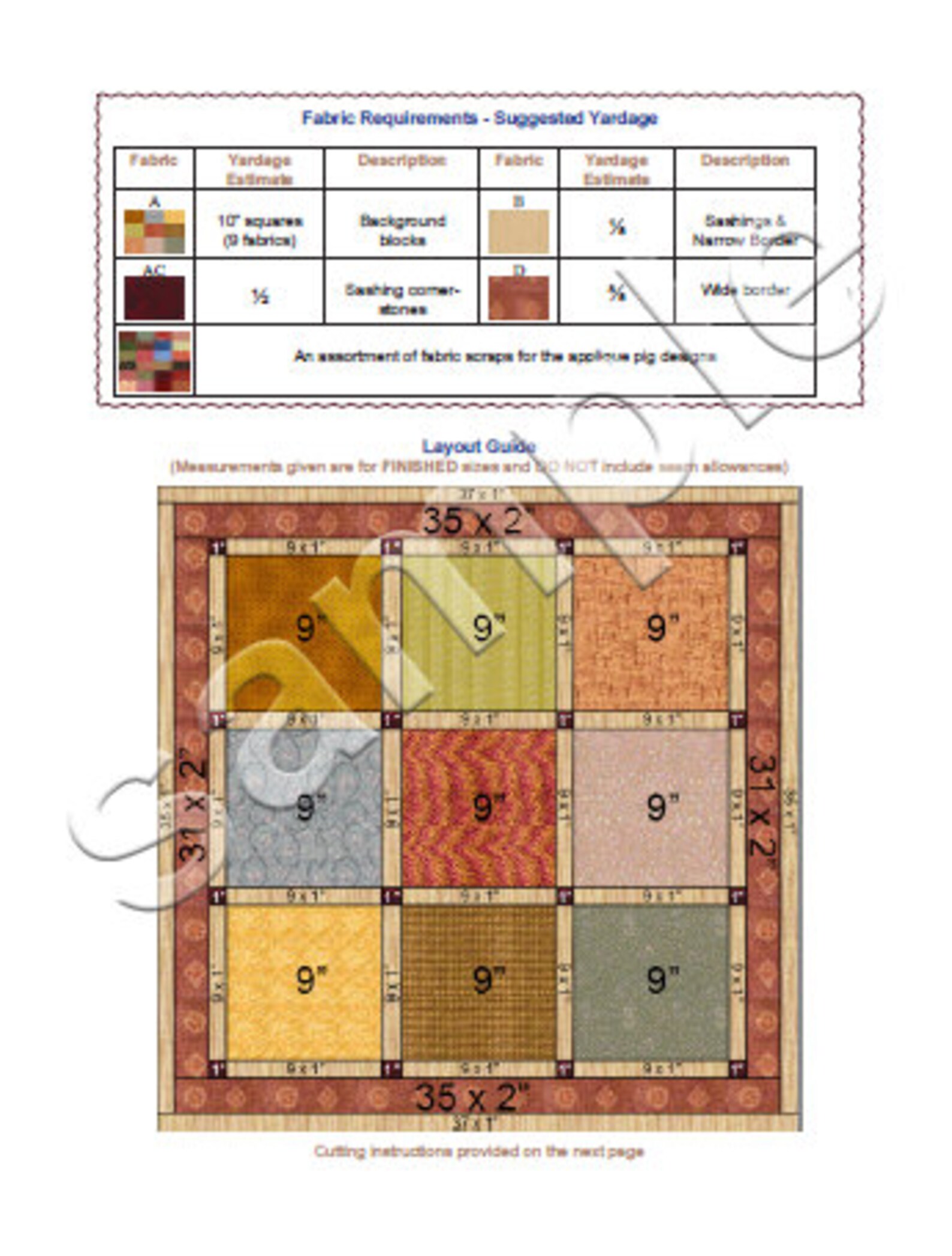 When Pigs Fly | Applique Quilt | Easy Beginner Project | Bonus Pig ...