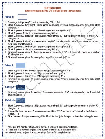 Delft Blue Applique Quilt Pattern: Bed Size (PDF Pattern) - Etsy