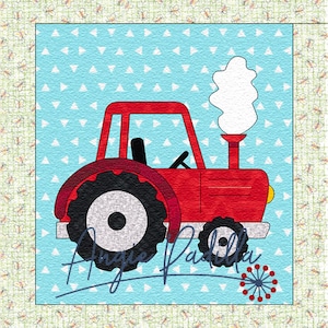 On the Farm Applique Quilt Pattern: Whimsical Twin Size Children's ...