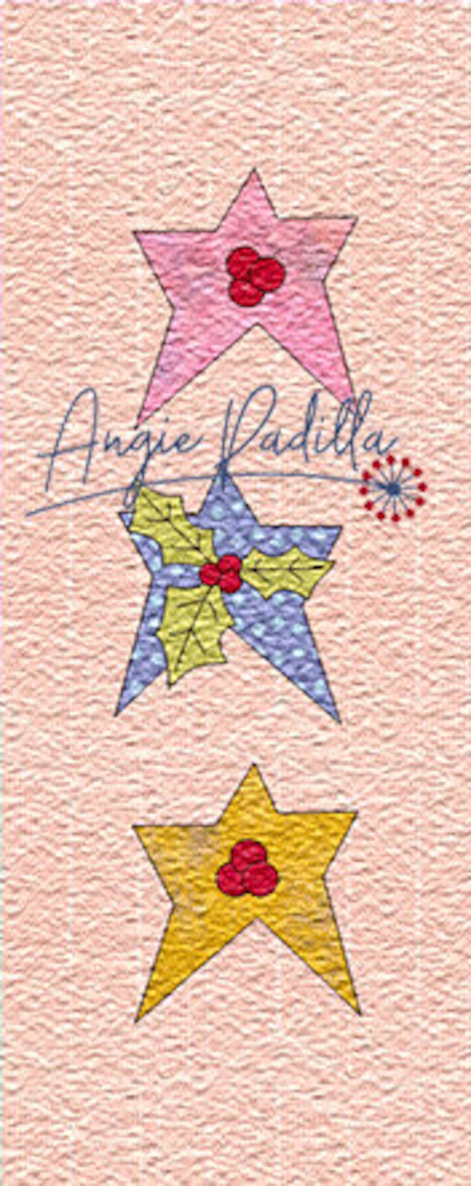 Angelic Whimsy Applique Lap Quilt Pattern: Christmas Angel Design ...