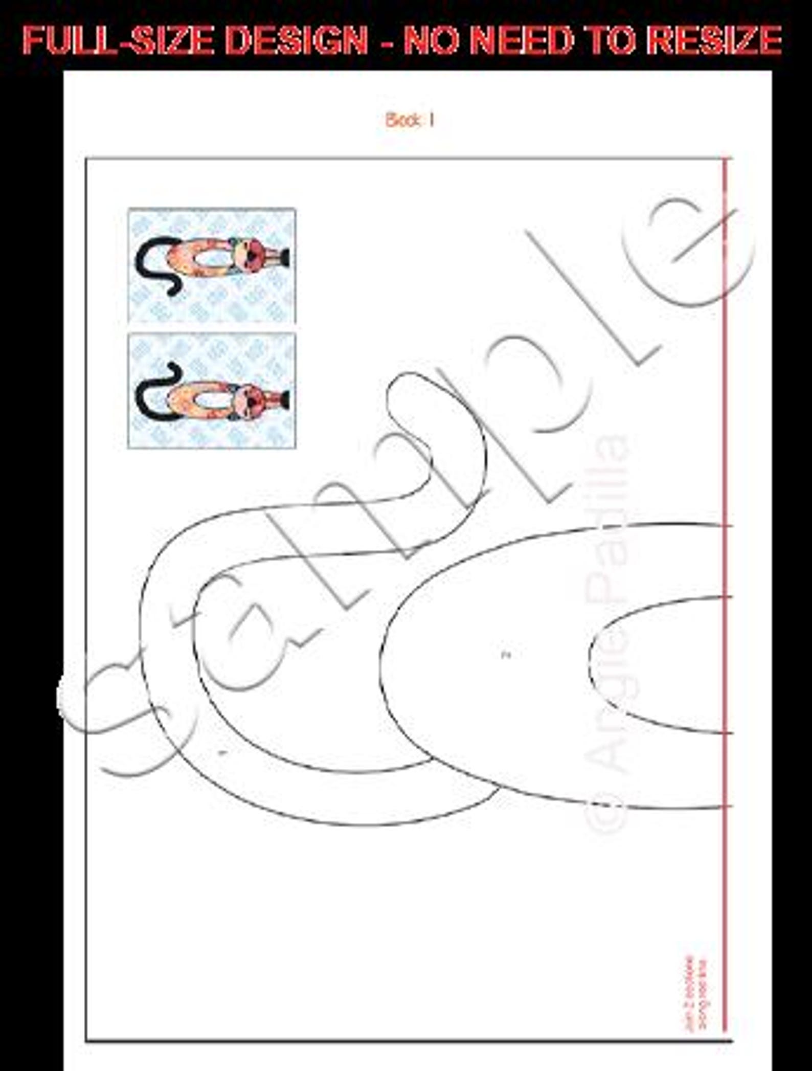 Cattitude | Applique Quilt Pattern | DIGITAL PDF Pattern | Lap Size ...