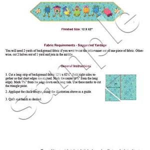 Hatching Chicks | Applique Quilt Pattern | Digital PDF Pattern | Easter Quilt | Whimsical Chicks ...