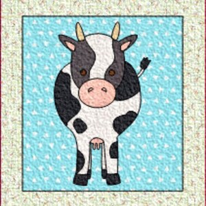 On the Farm Applique Quilt Pattern - Etsy