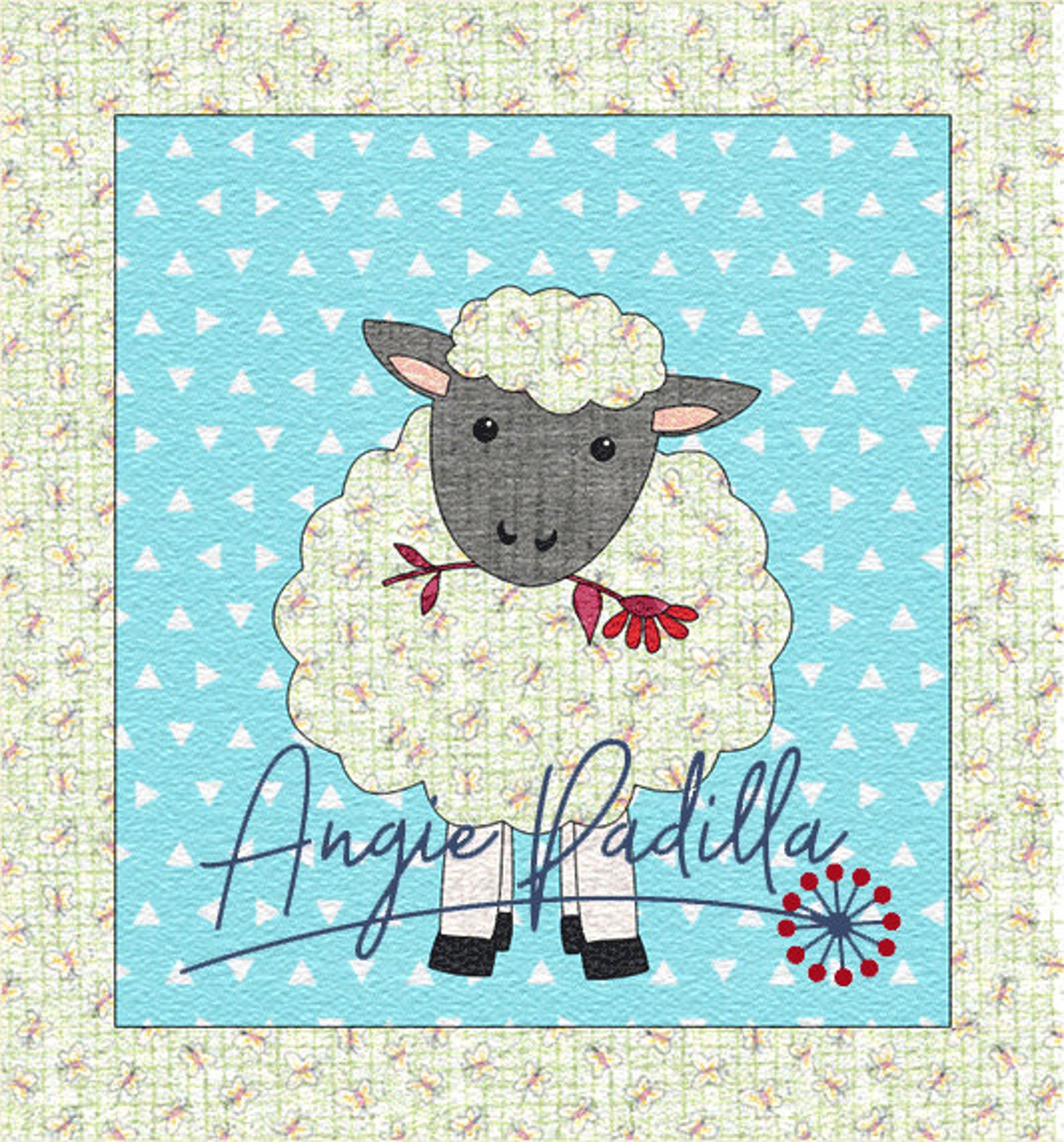 On the Farm Applique Quilt Pattern: Whimsical Twin Size Children's ...
