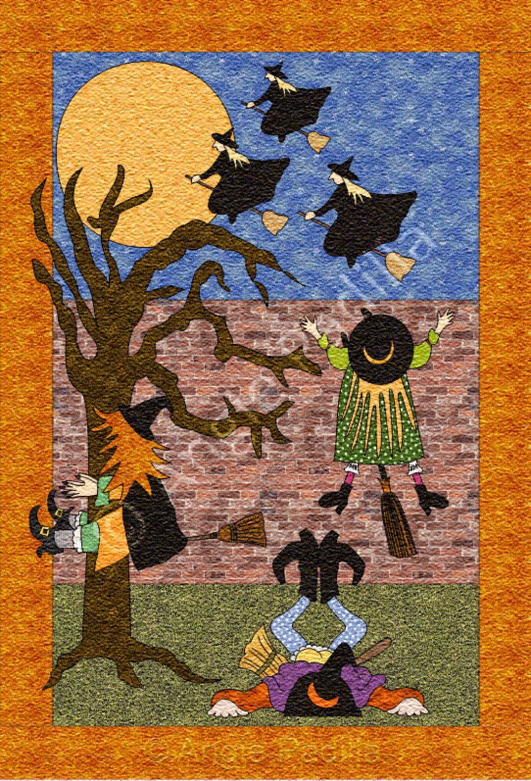 Splat! | Applique Quilt Pattern | DIGITAL PDF Pattern | 30 X 44 ...