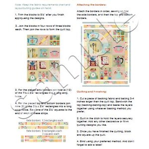 Kitchen Keepsakes Applique Quilt Pattern: Cozy Home Decor (PDF Pattern ...