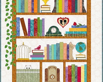 PAPER Bookends Mini Quilt Pattern by Slice of Pi Quilts - Etsy