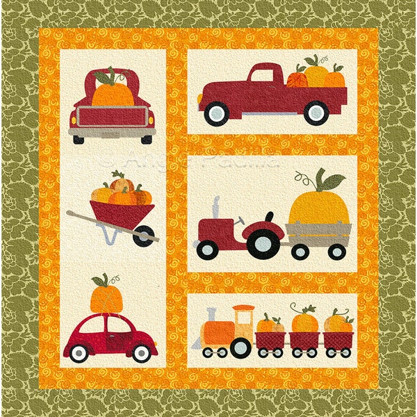 Fall Quilt Pattern - Etsy