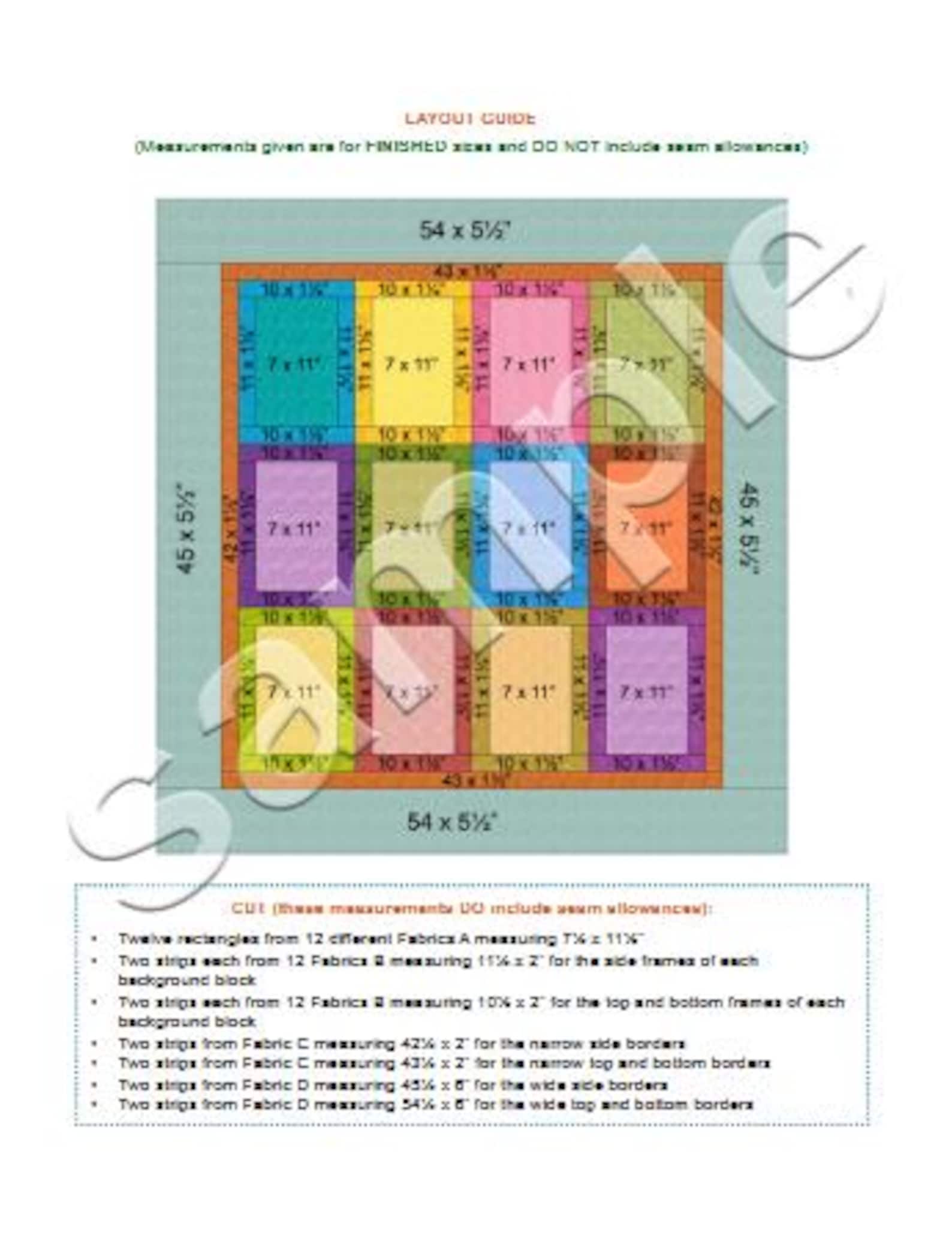 Farm Friends Applique Quilt Pattern: Whimsical Crib Quilt (digital PDF ...