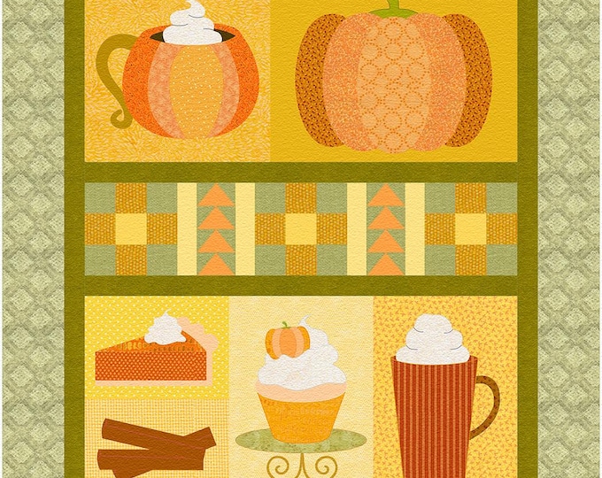 Pumpkin Spice Quilt Pattern - PDF Pattern - Etsy Canada