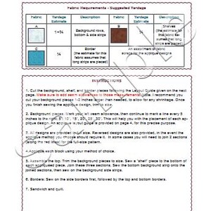 Kitchen Shelves Applique Quilt Pattern: Cozy Home Decor (PDF Pattern ...