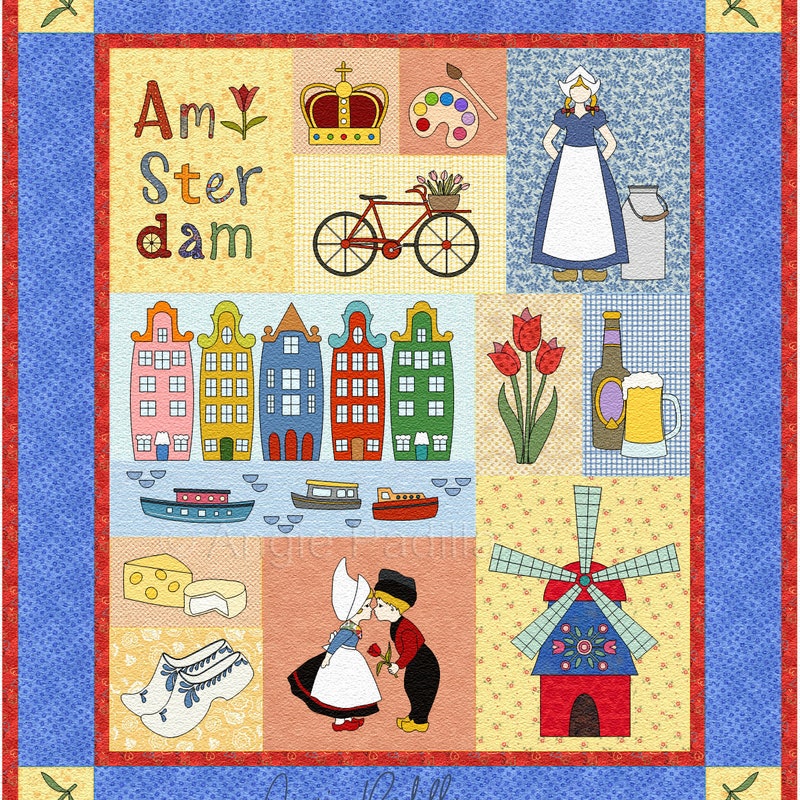 Travel Quilt Fabric - Etsy