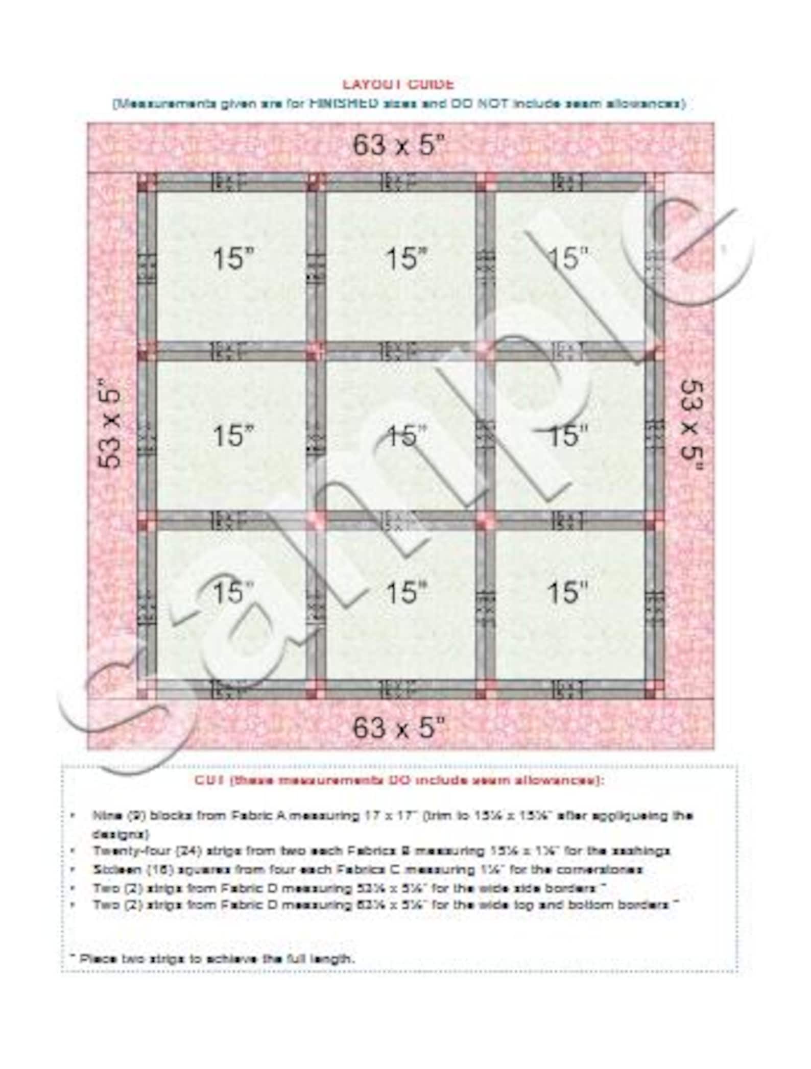 Floral Ballet Applique Quilt Pattern: Ballerina Lap Quilt (digital PDF ...