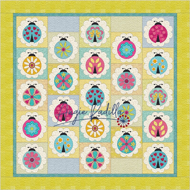 Ladybug Quilt - Etsy