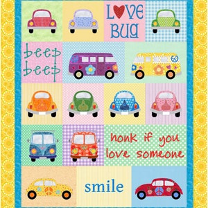 Vw Bug Quilt Pattern - Etsy
